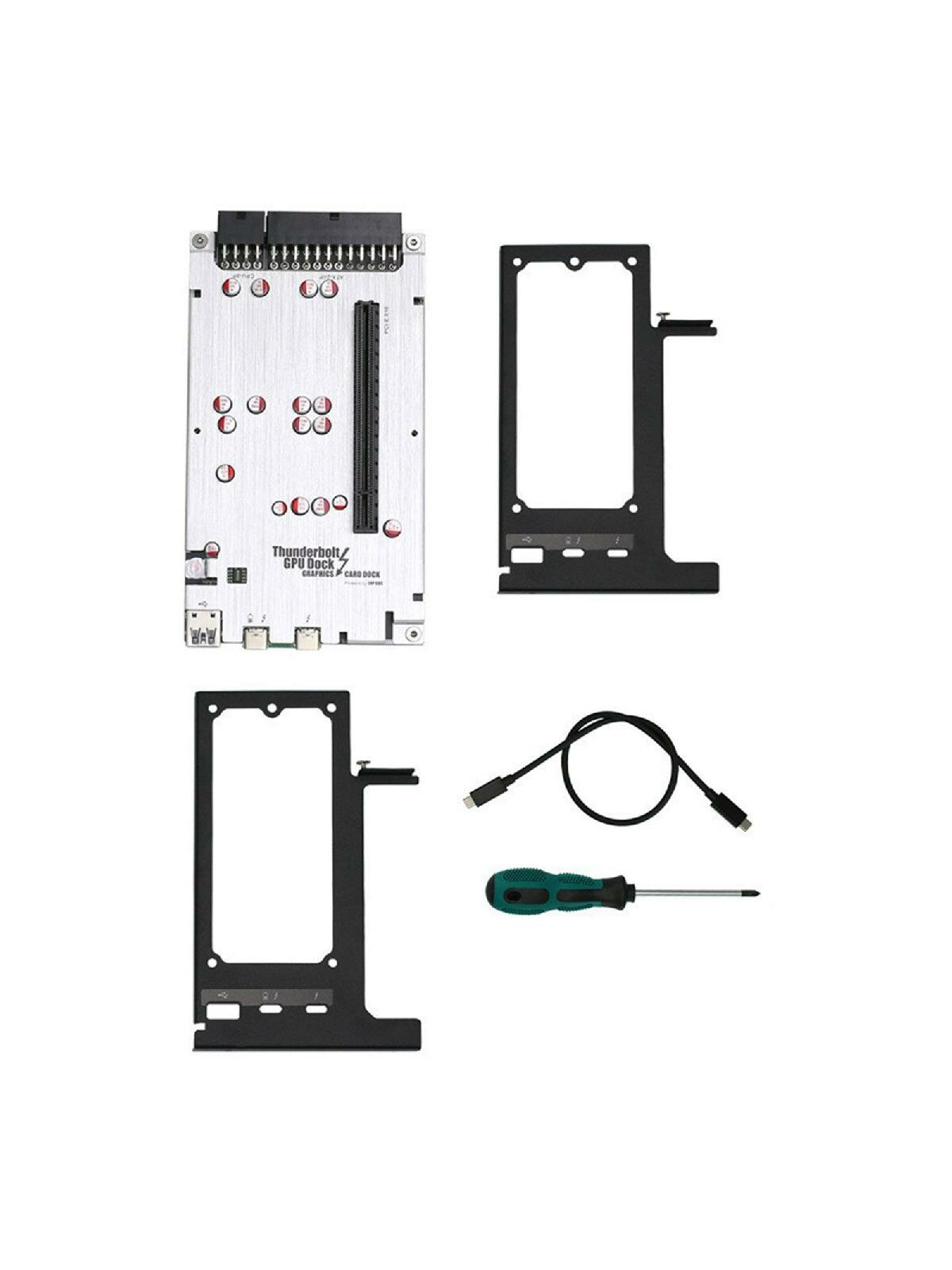 TH3P4G3 85W PD Charging GPU Dock for Thunderbolt3/4 GPU Dock for Laptop Notebook External Graphics Video Card 40Gbps