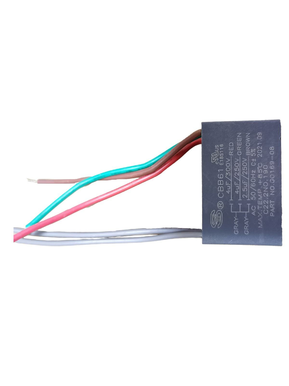CBB61 Air Conditioner External Start Capacitor Motor Run Capacitor 250V 4.5+6+5UF 4.5+6+6UF 5+5+5UF 4+4+2.5UF 4+5+6UF