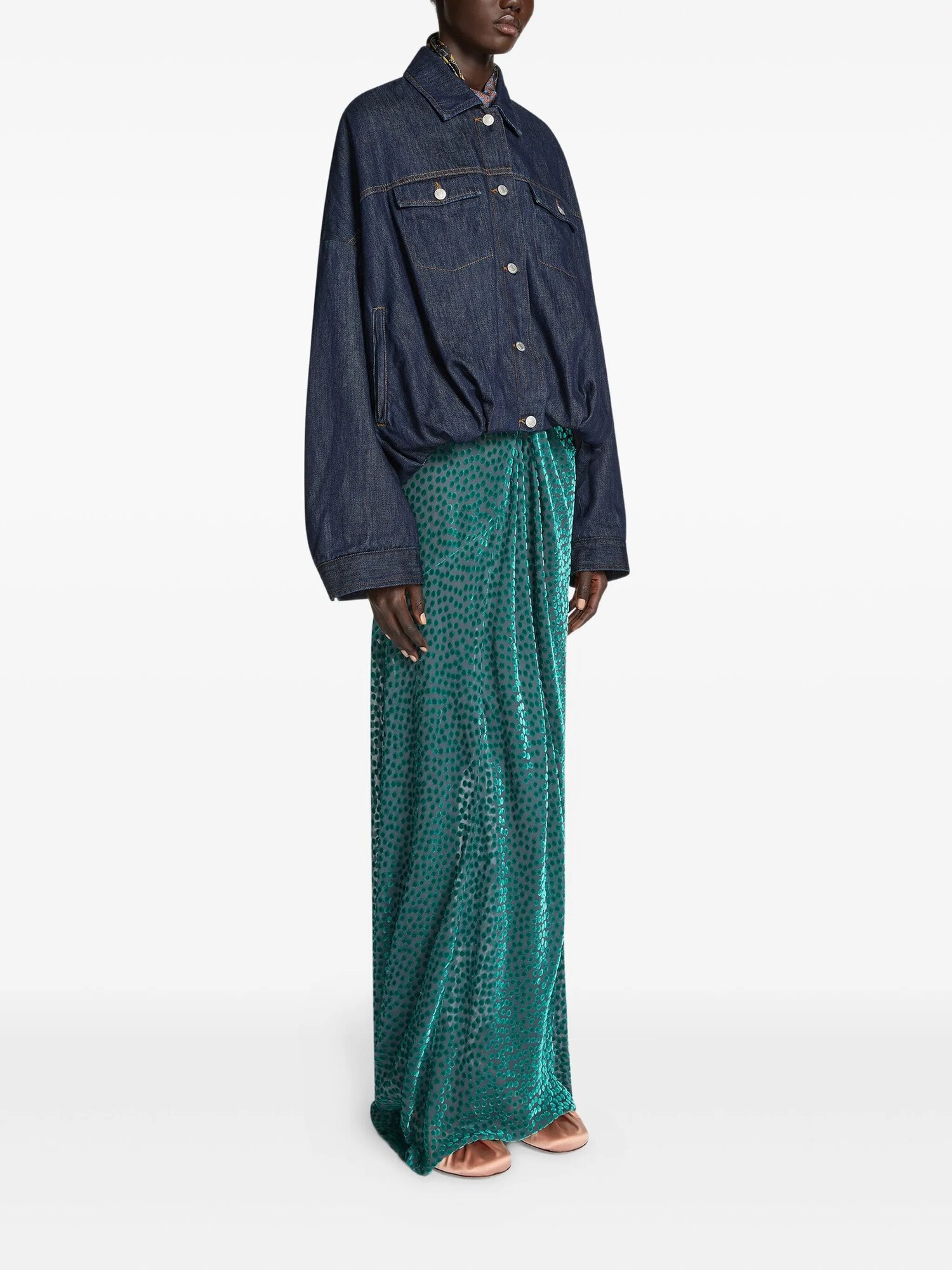 Куртка Dries Van Noten, размер 40, blue — фото 1