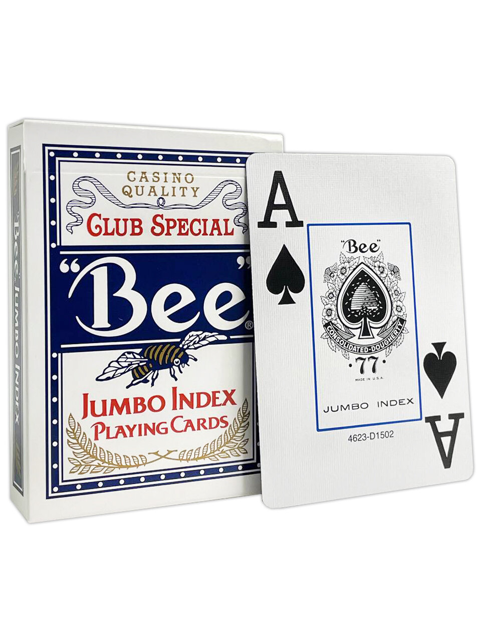 Карты BEE JUMBO INDEX BLUE