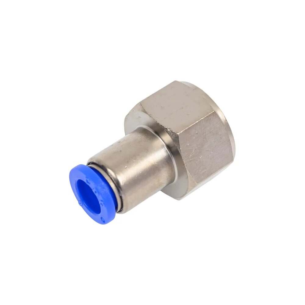Фитинг 8 мм с резьбой G3/8" CDC Pneumatics PCF 08G03, латунный переходник для пневматических систем