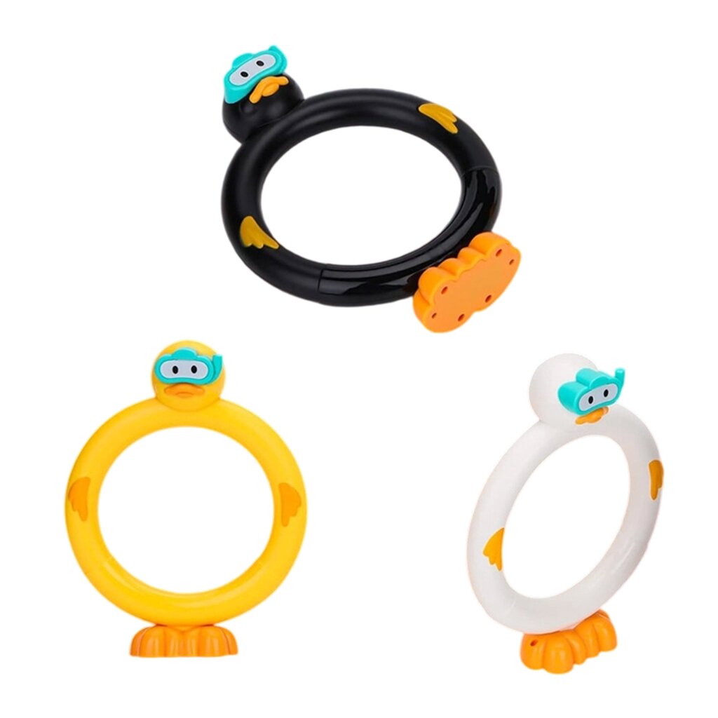 3 шт. игрушка для ныряния, тонущие кольца для тренировки дыхания и навыков плавания