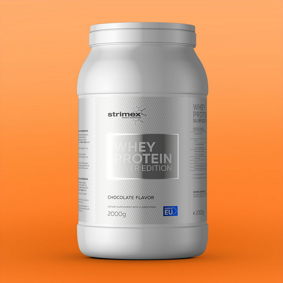 Протеин Strimex Whey Silver Edition, вкус лесная ягода, 2 кг