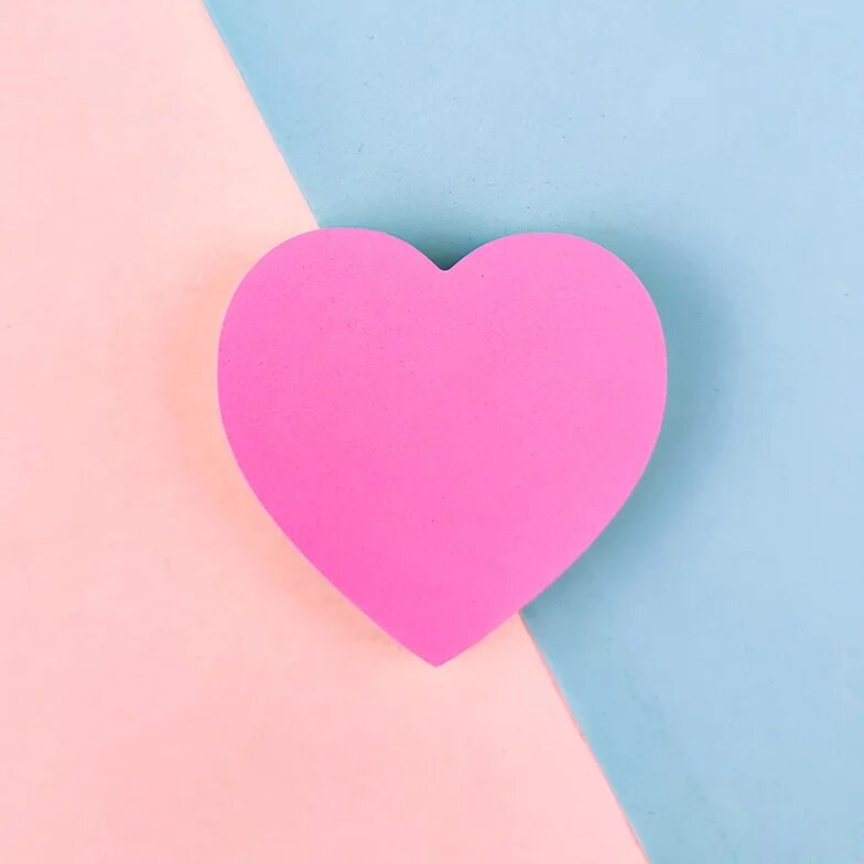 Заметки-сердечки love, 76x76 мм