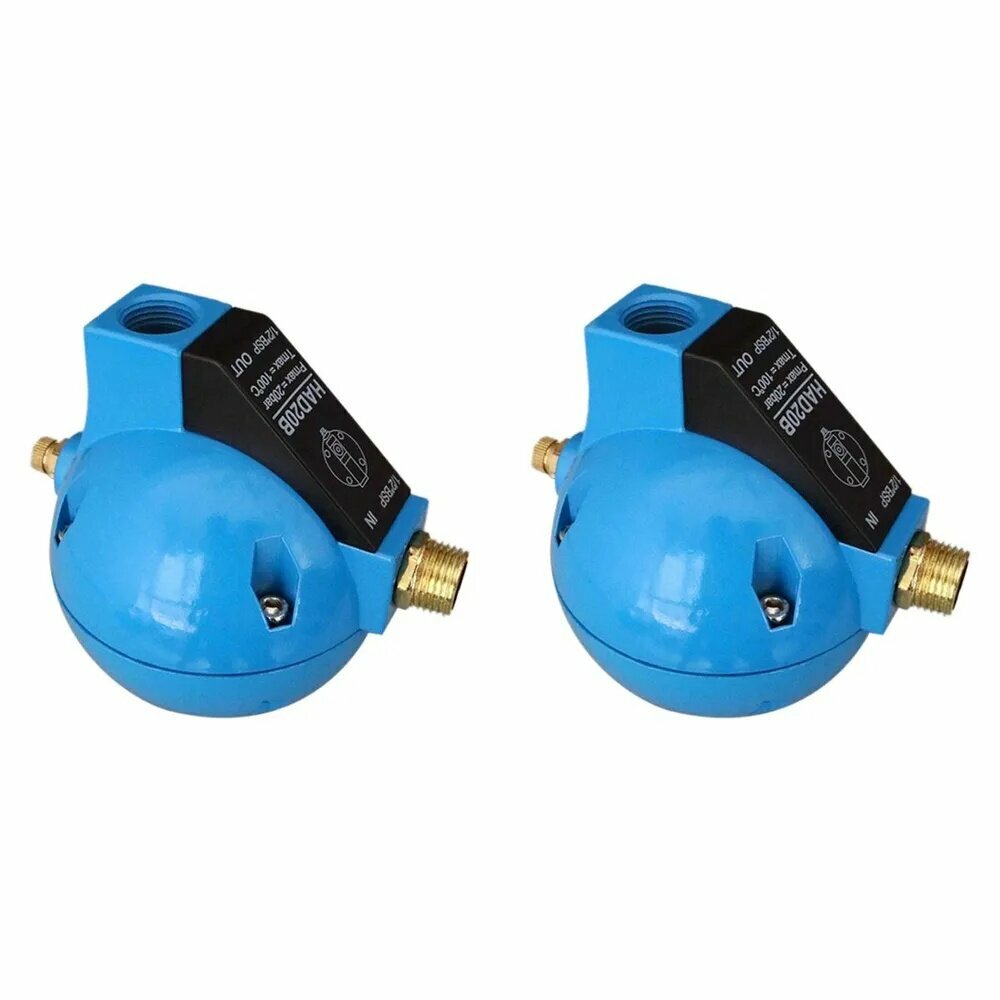 2X HAD20B сжатый воздух автоматический поплавковый дренажный клапан 1/2 дюйма 400 л/м конденсатоотводчик машина