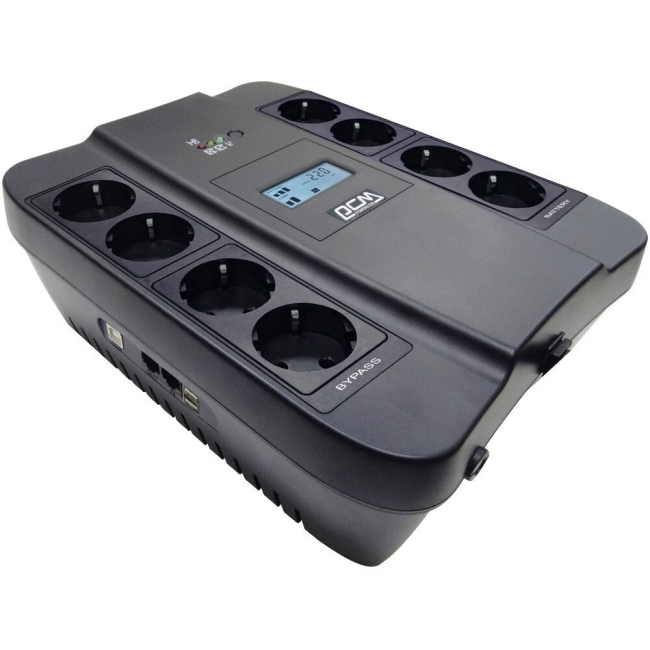 Powercom Spider SPD-750U LCD USB 450Вт 750ВА черный
