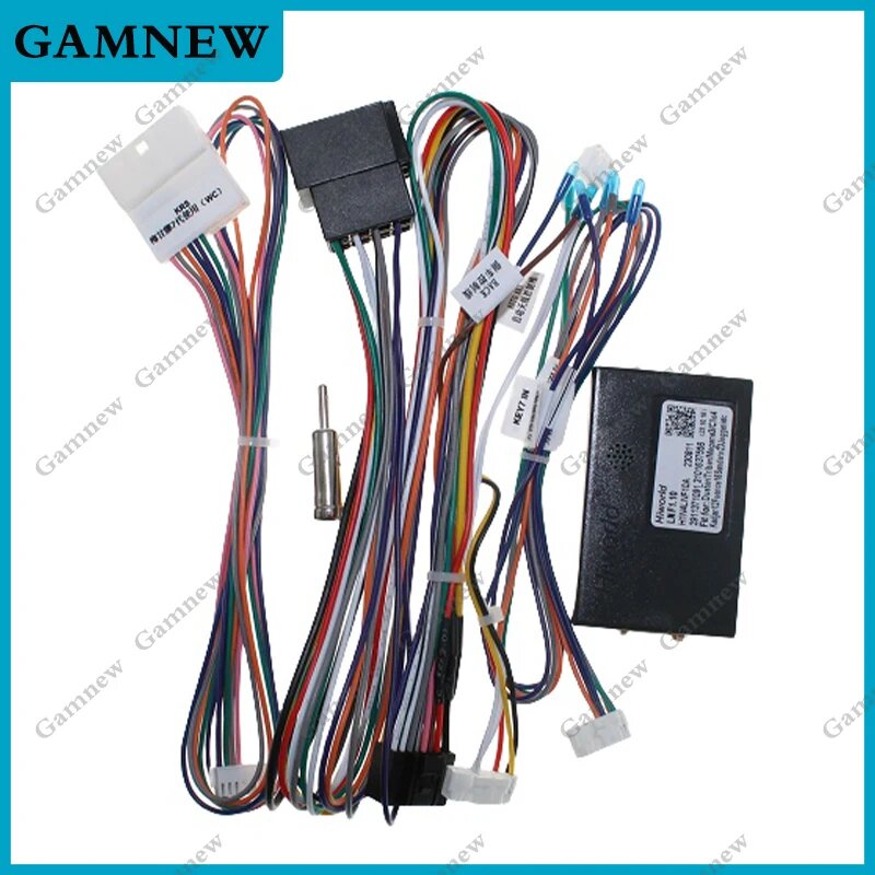 16-контактный адаптер жгута проводов автомобиля, декодер Canbus Box для Renault Megane 2 2004-2007/Clio 3 2005-2014, кабель питания Android LNF1.10