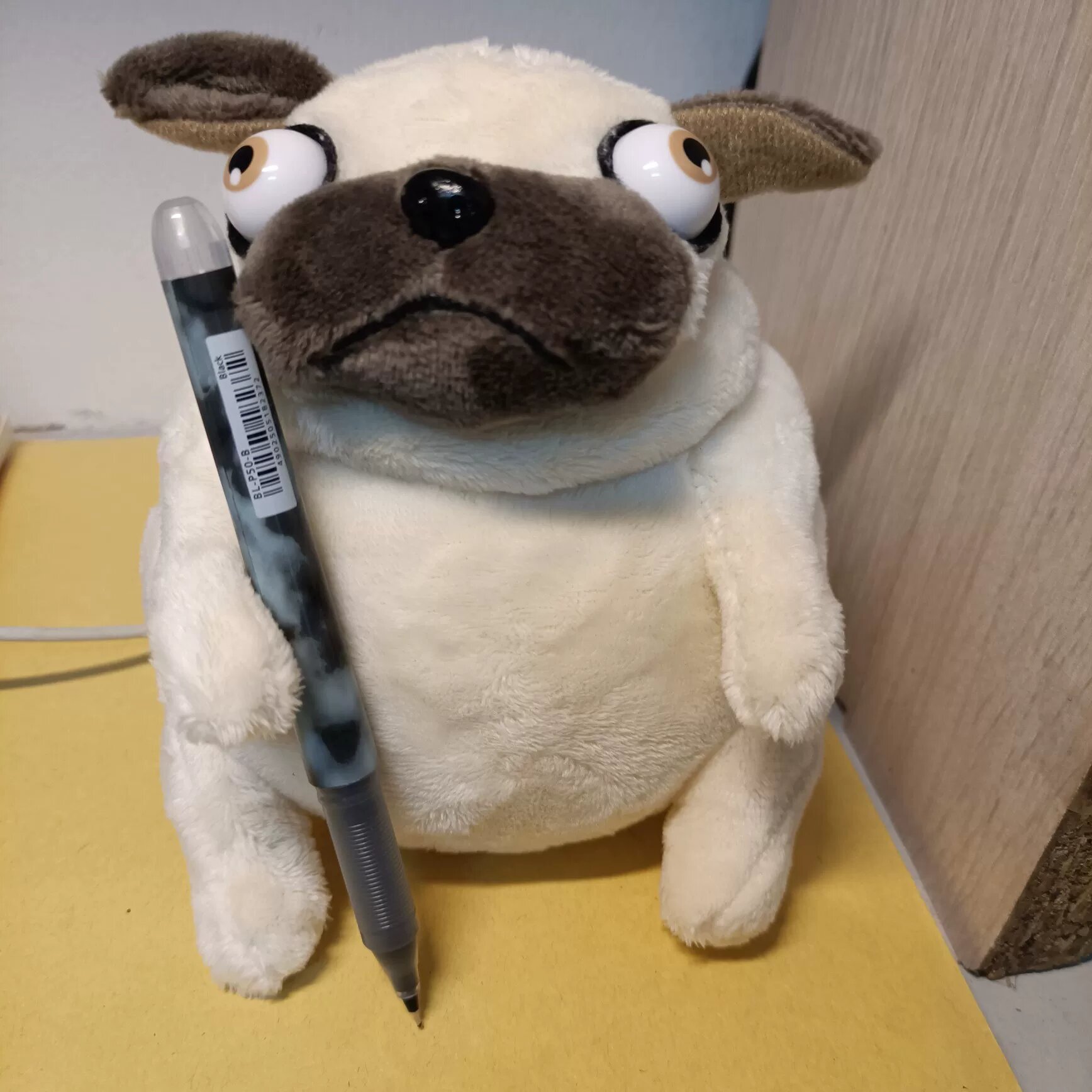 Милая и очаровательная плюшевая игрушка-пигги-дог от Hao Nan Little Brother, милый шиба-ину, мопс, французский бульдог,