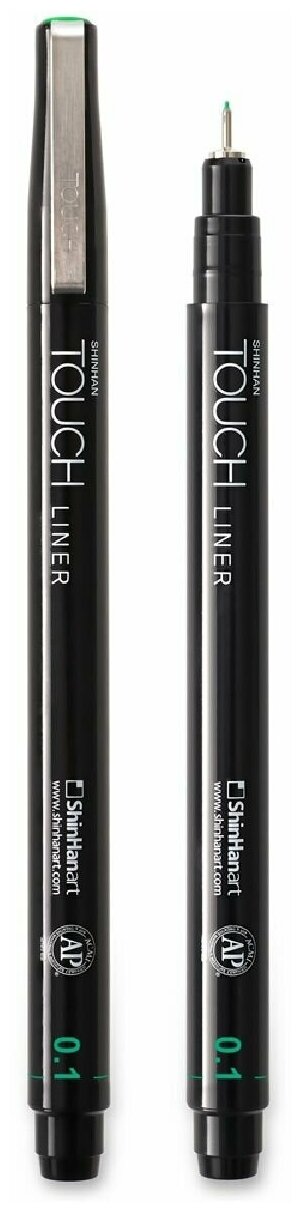 Ручка капиллярная TOUCH Liner 0,1мм зеленый