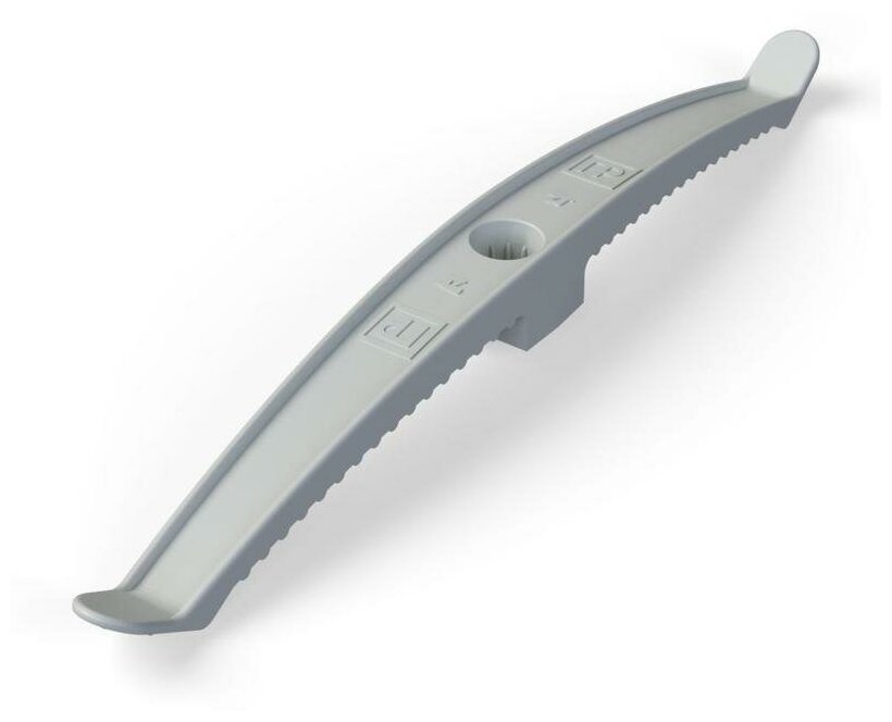 Держатель кабеля двусторонний для прямого монтажа (уп.20шт) сер. Промрукав промрукав PR13.0382 (1 упак)