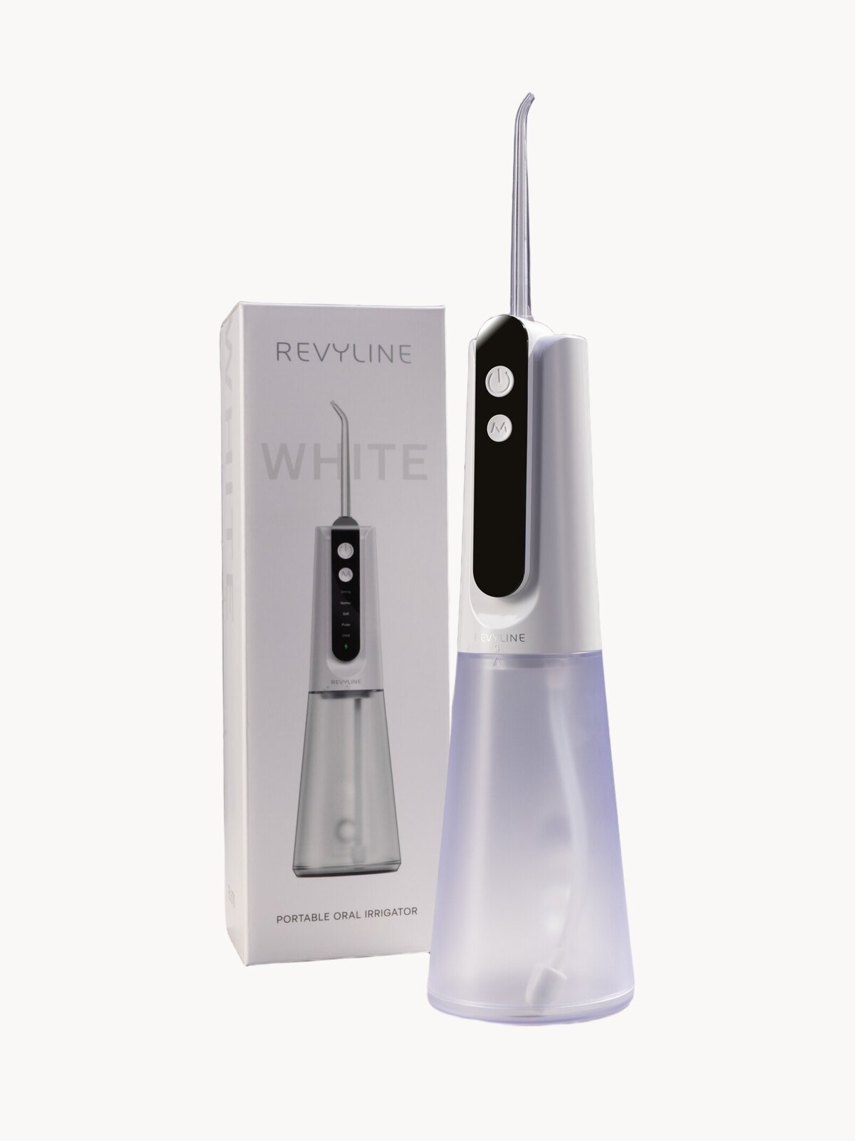 Ирригатор для зубов и десен Revyline RL 670, портативный, 5 режимов, влагозащита IPX7, 270 мл