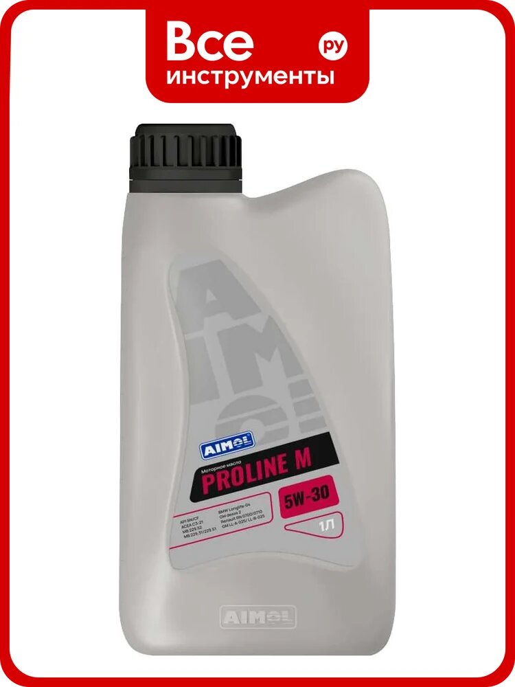 Синтетическое моторное масло AIMOL PROLINE M 5W-30 1 л 8719497954834