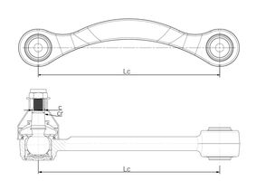 Тяга поперечная NISSAN X-TRAIL (T30)