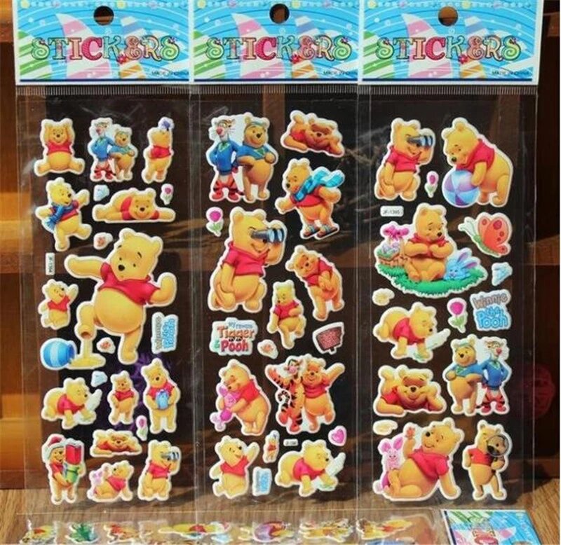 Наклейка на стену Винни-Пух Potdemiel 10pcs