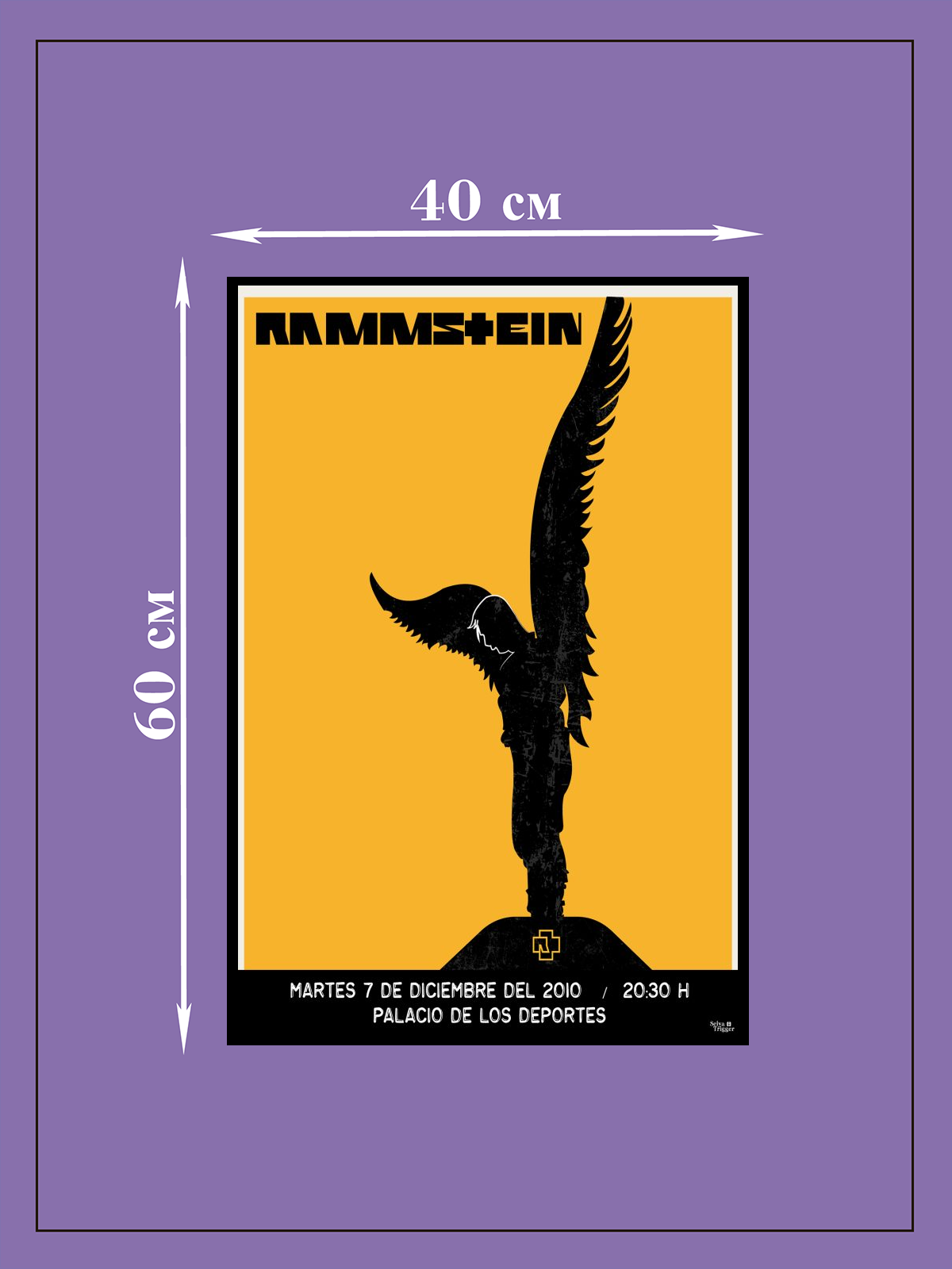 Rammstein. Арт афиша — фото 1
