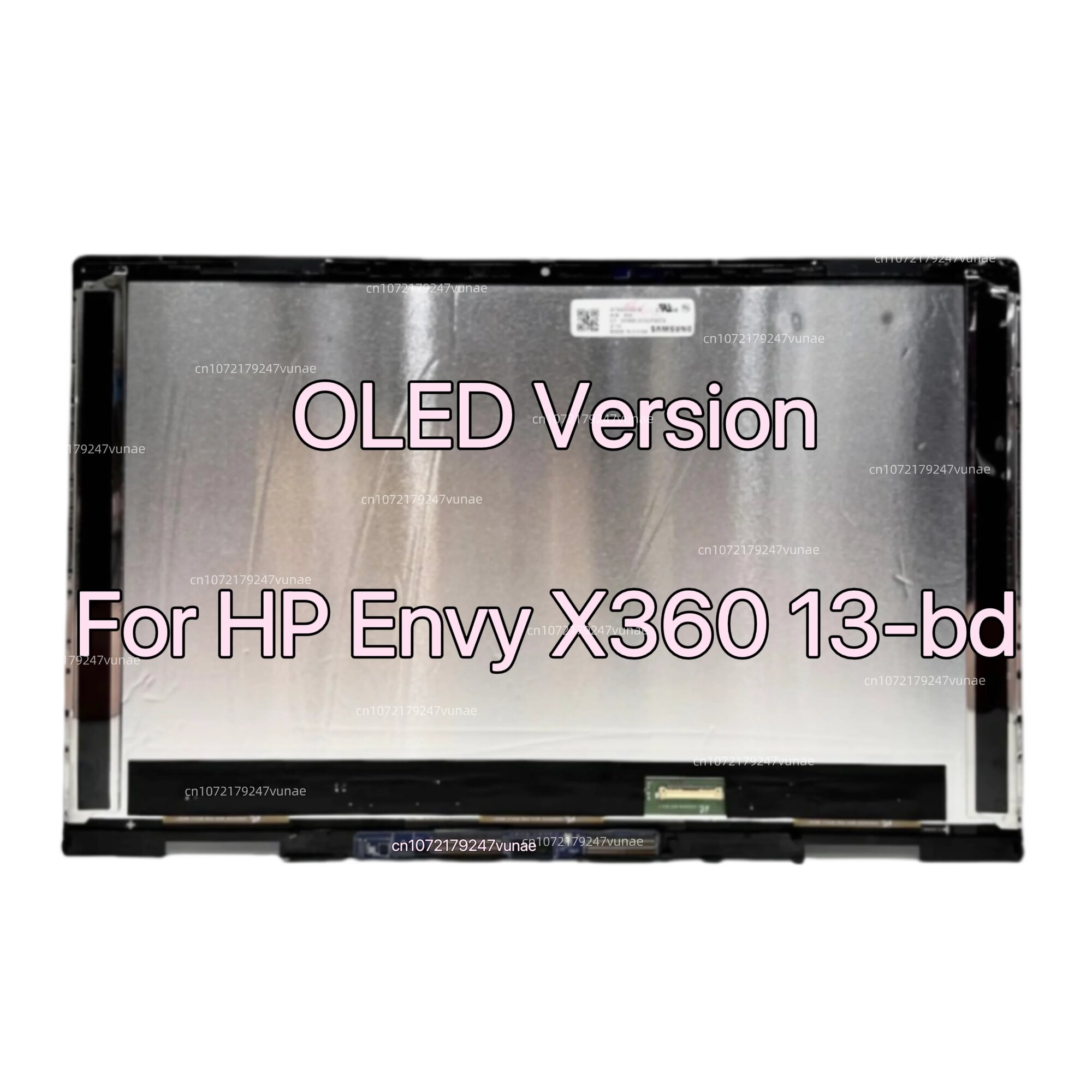 OLED экран 13,3 дюйма для HP Envy X360 MEIHOU OLED With board, Golden frame