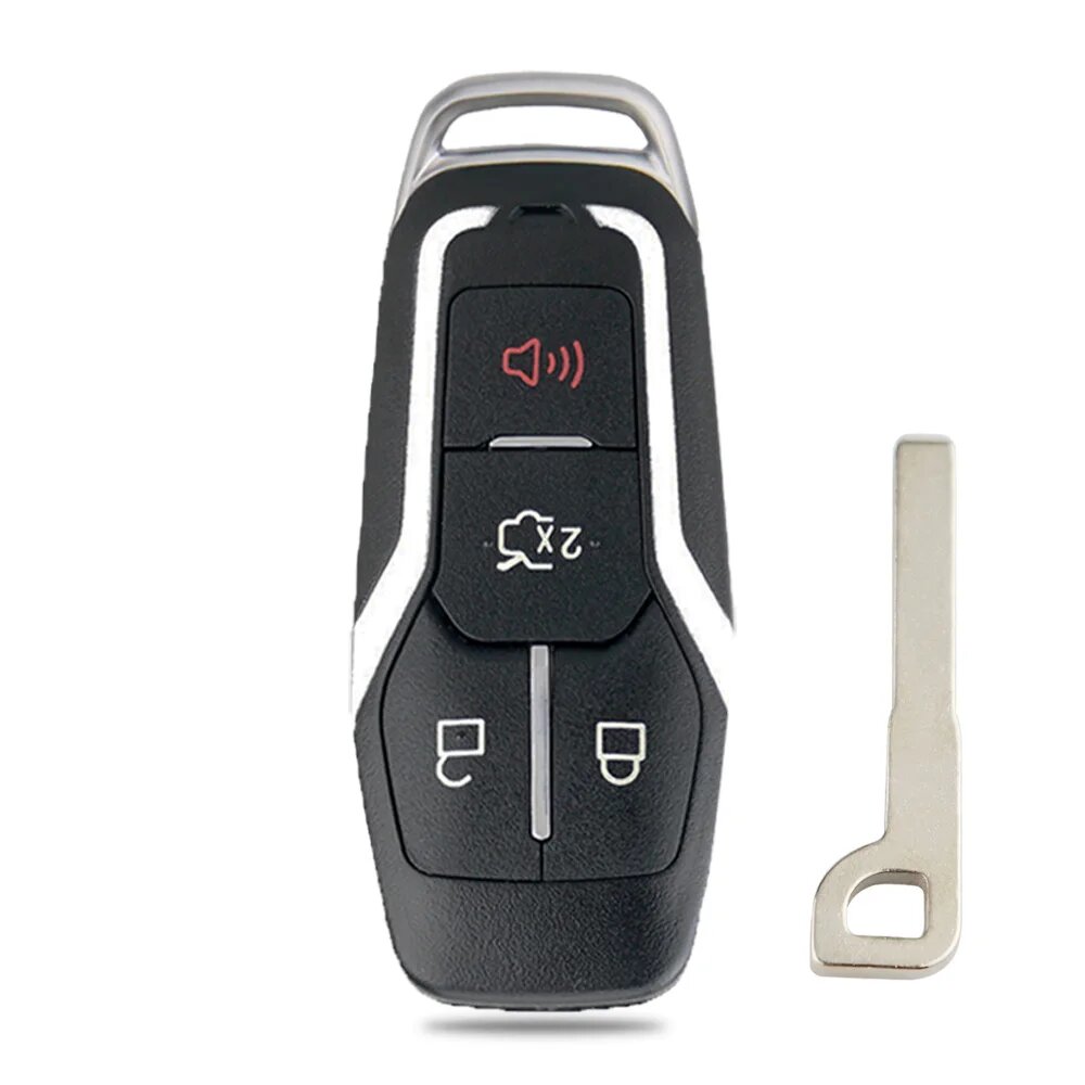 Складной ключ для Ford Edge Explorer Kuga Mustang Fusion Mondeo, Special 4 Button