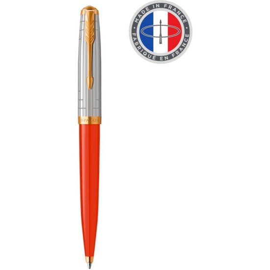 Ручка шариков. Parker 51 Premium (CW2169073) Red Rage GT M чернила черн. подар. кор.