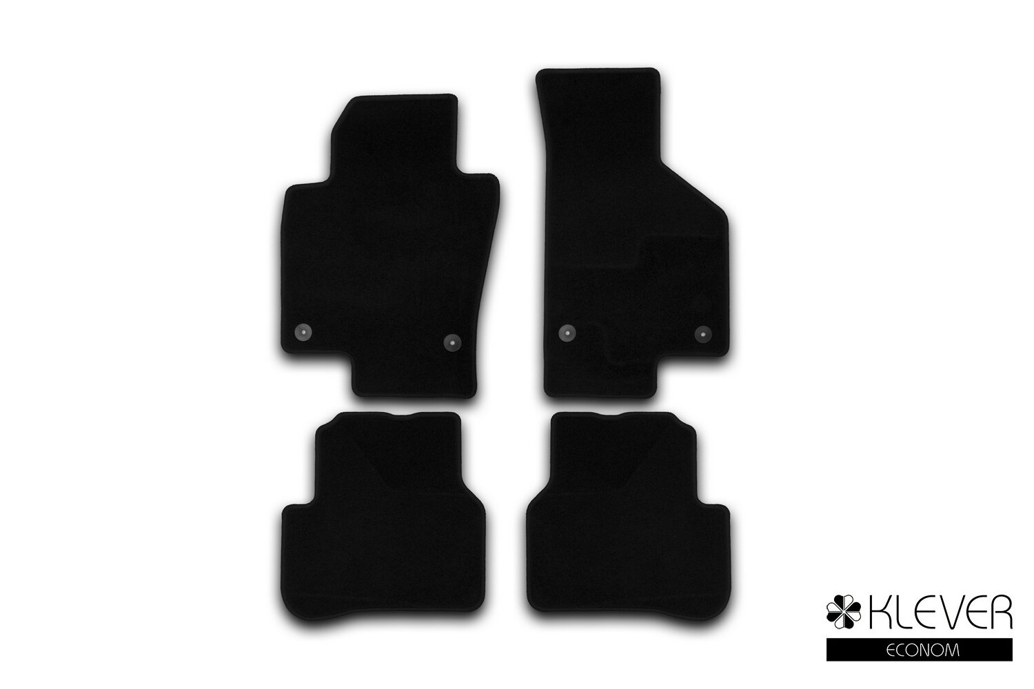 Коврики в салон Klever Econom VOLKSWAGEN Passat B7 2011-2015, седан, 4 шт. (текстиль) Klever. KLEVER01513401200K