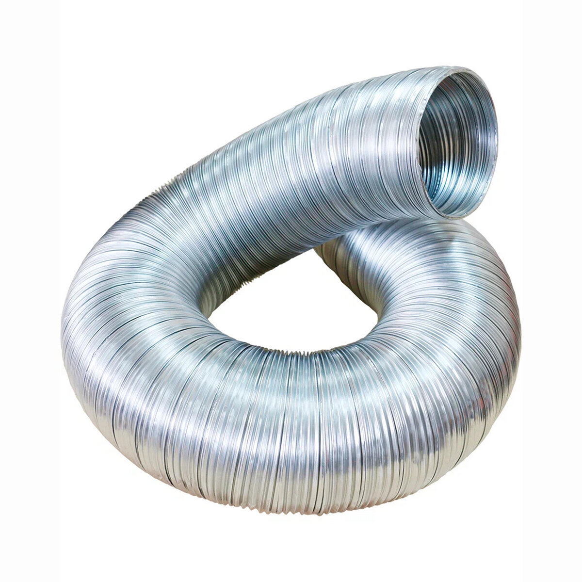 Воздуховод круглый гибкий гофрированный Auramax A11VA, алюминий, d 110 мм, 3 м