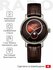 Наручные часы RADO, коричневый, серебряный