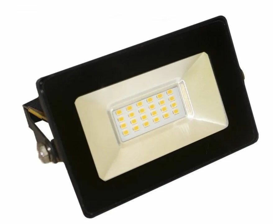 Прожектор LED 20Вт 2000Лм 2700К Свет Теплый белый IP65 Foton Lighting, уп. 1шт