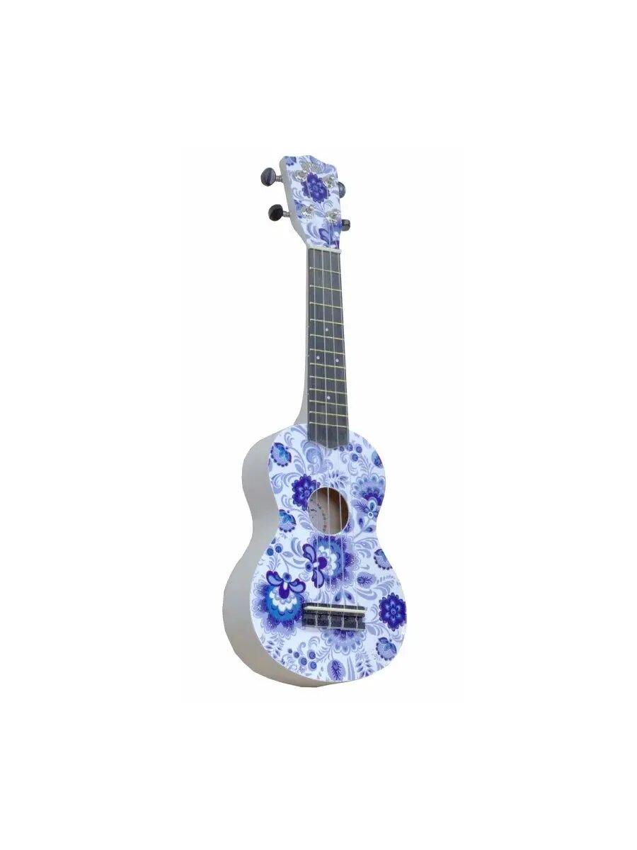 WIKI UK/RUS/GZHEL гитара укулеле, сопрано, липа, чехол