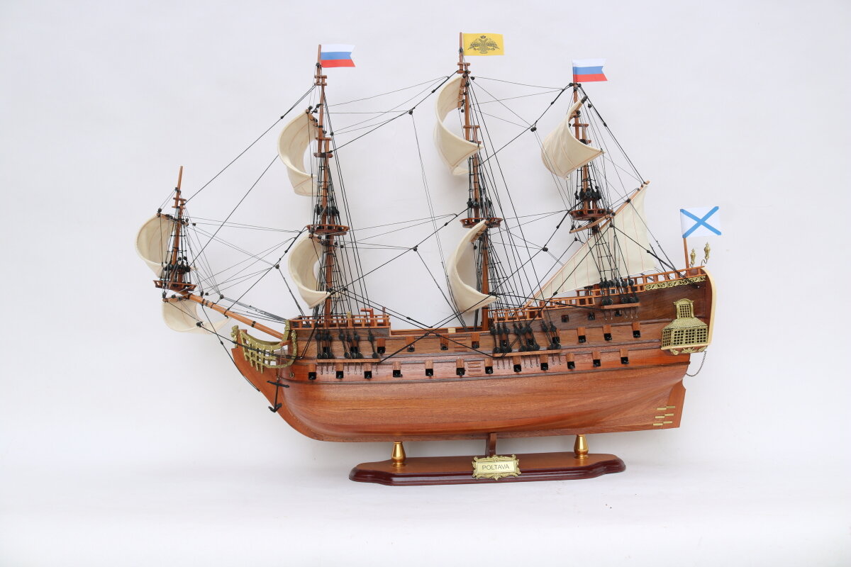 Модель парусника Полтава KSVA-TS-0097-W-80