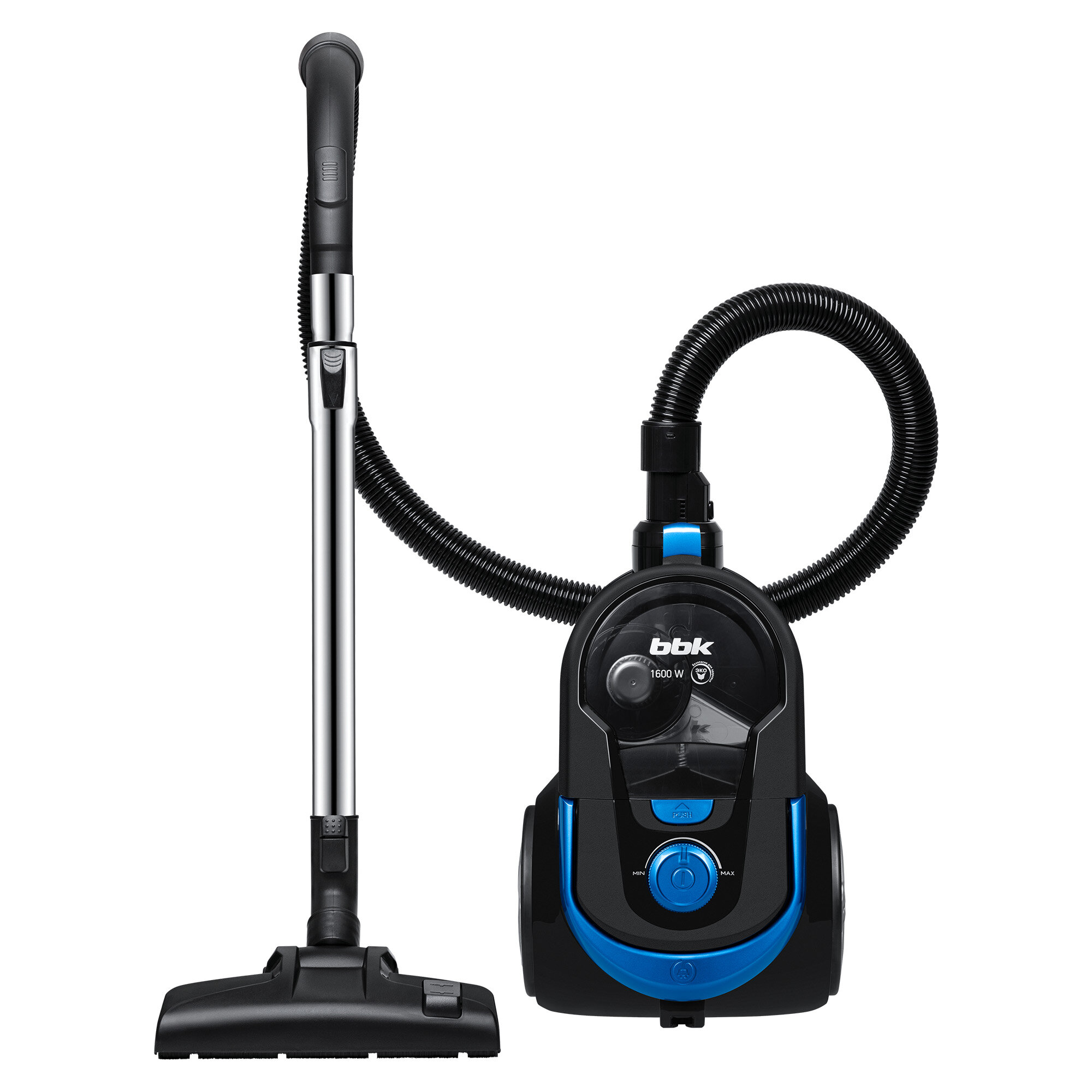 Пылесос для дома мощный с контейнером BV1802 имперский синий