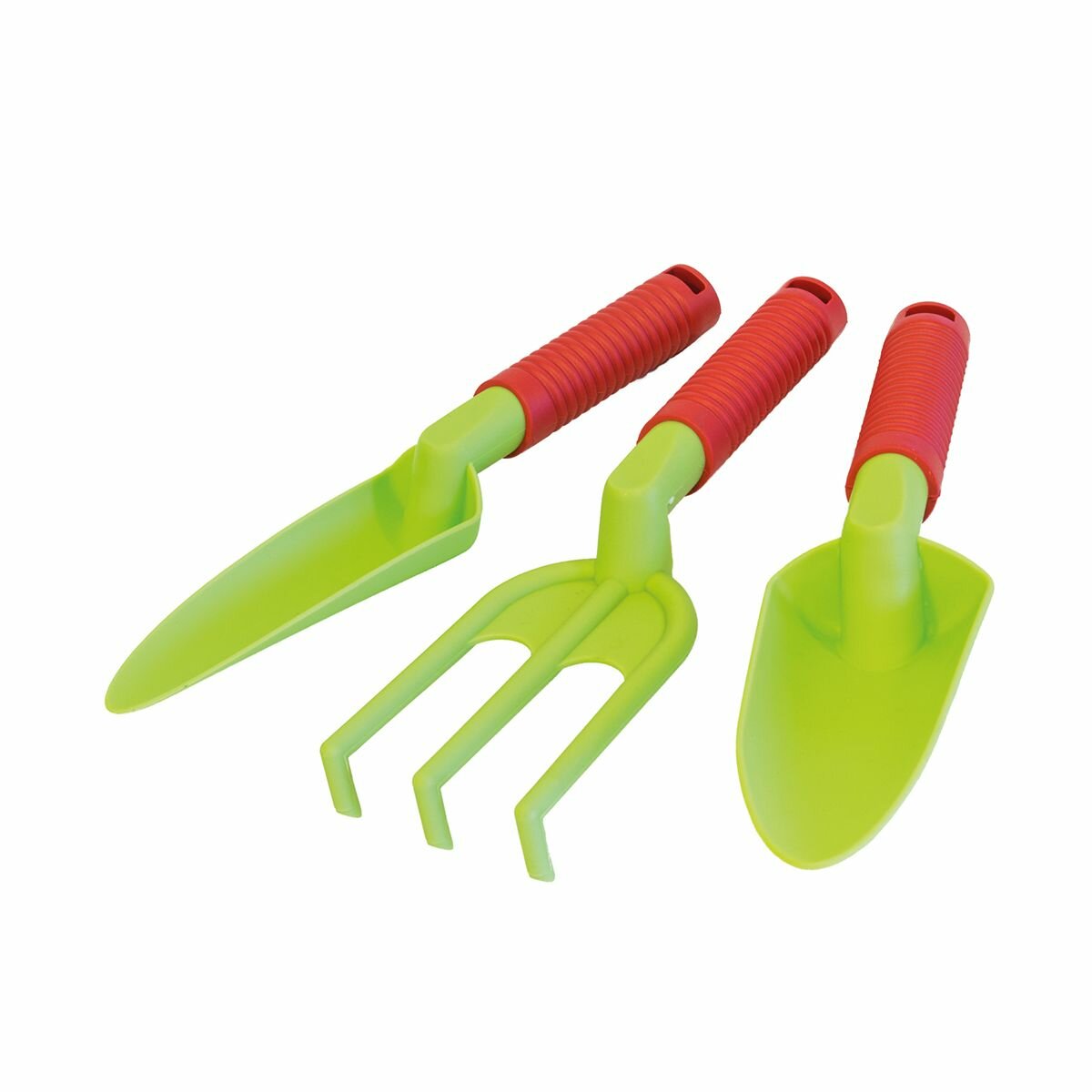 Набор садовый 3 предм. (2 совка, вилка) полипропилен "Feona" 126-4003