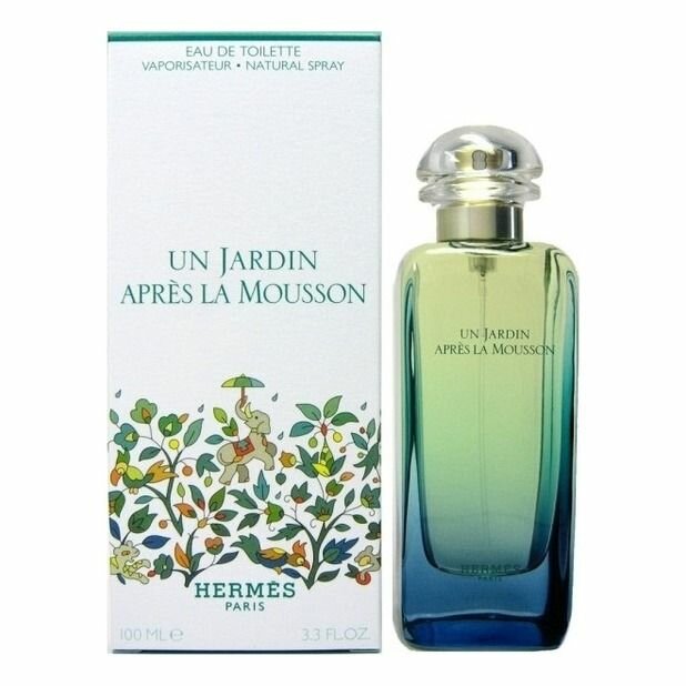 Hermes Un Jardin Apres La Mousson Туалетная вода унисекс 100 ml