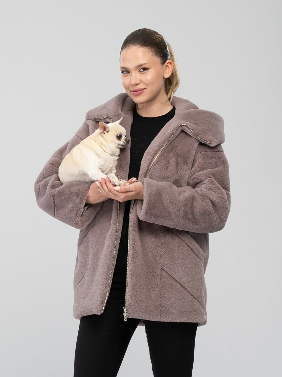 Шуба чебурашка