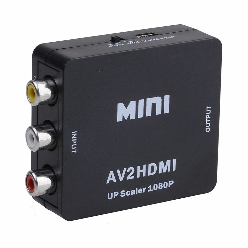 Конвертер AV в HDMI (Full HD) 3RCA - HDMI