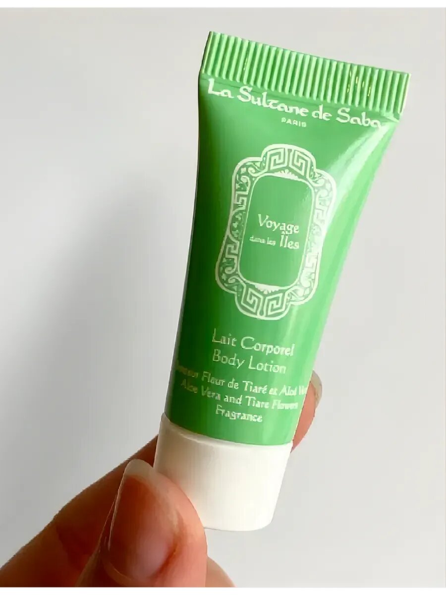 Лосьон для тела мини Aloe vera and tiare flowers 8мл