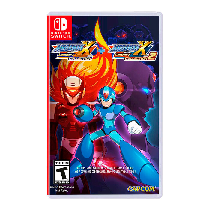 Игра Mega Man X Legacy Collection 1 + 2 (английская версия) для Nintendo Switch