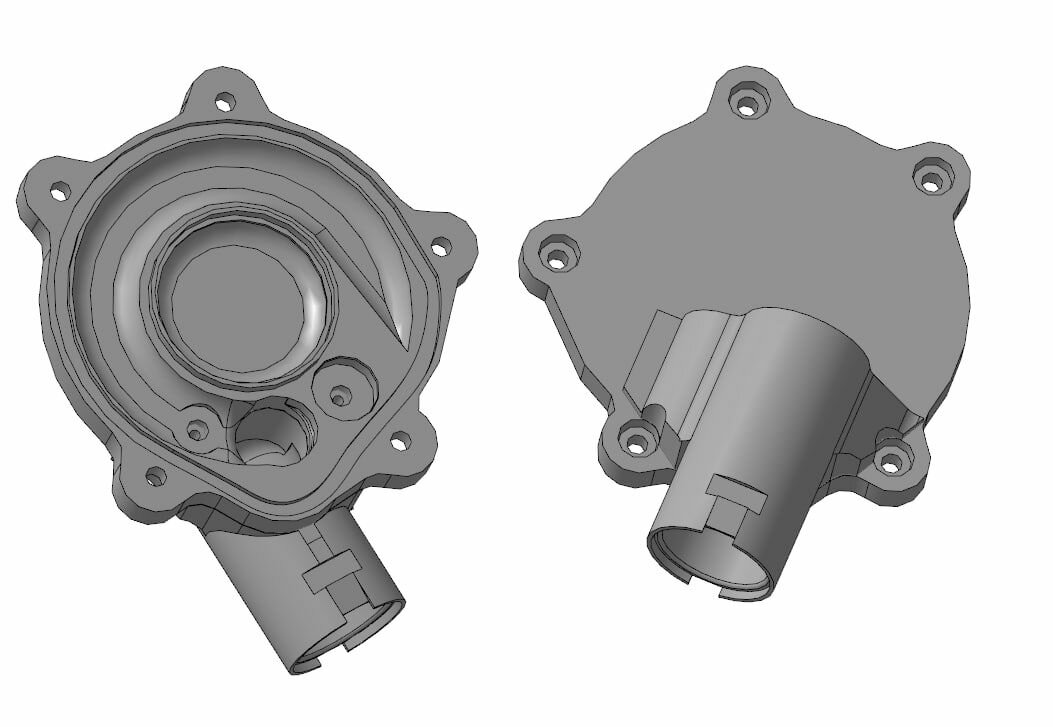Крышка насоса вторичного воздуха 04E959231