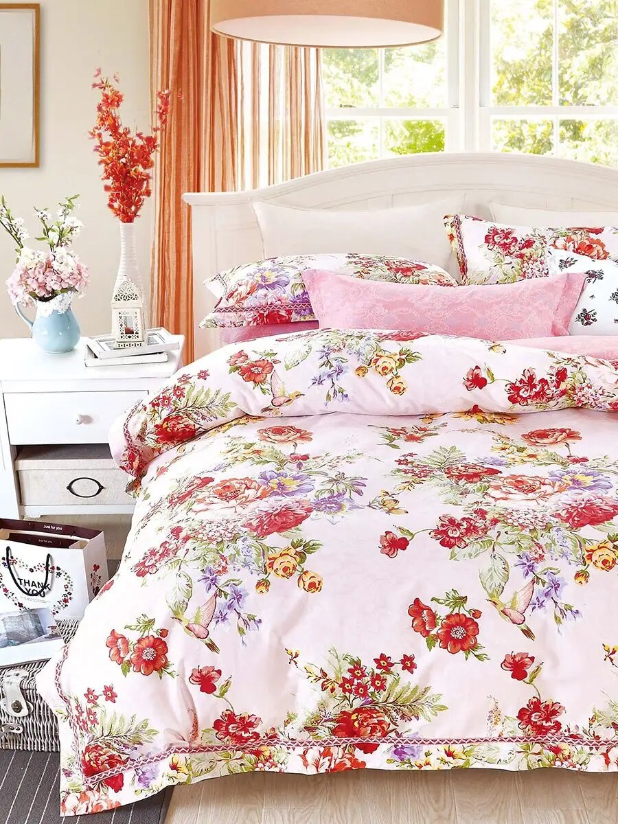 Постельное белье евро Amante хлопок