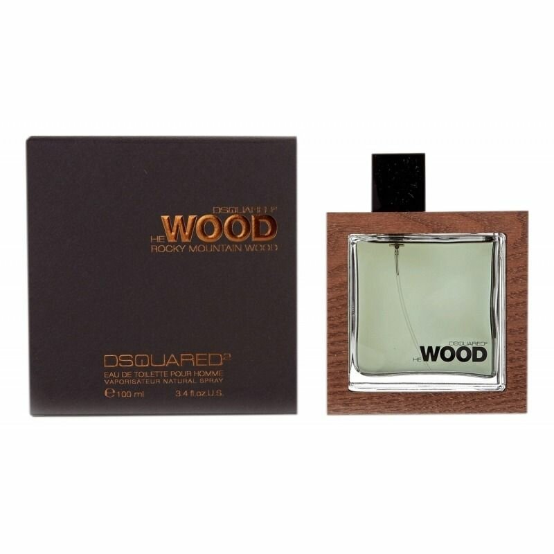 DSQUARED2 He Wood Rocky Mountain Туалетная вода для мужчин 100 ml