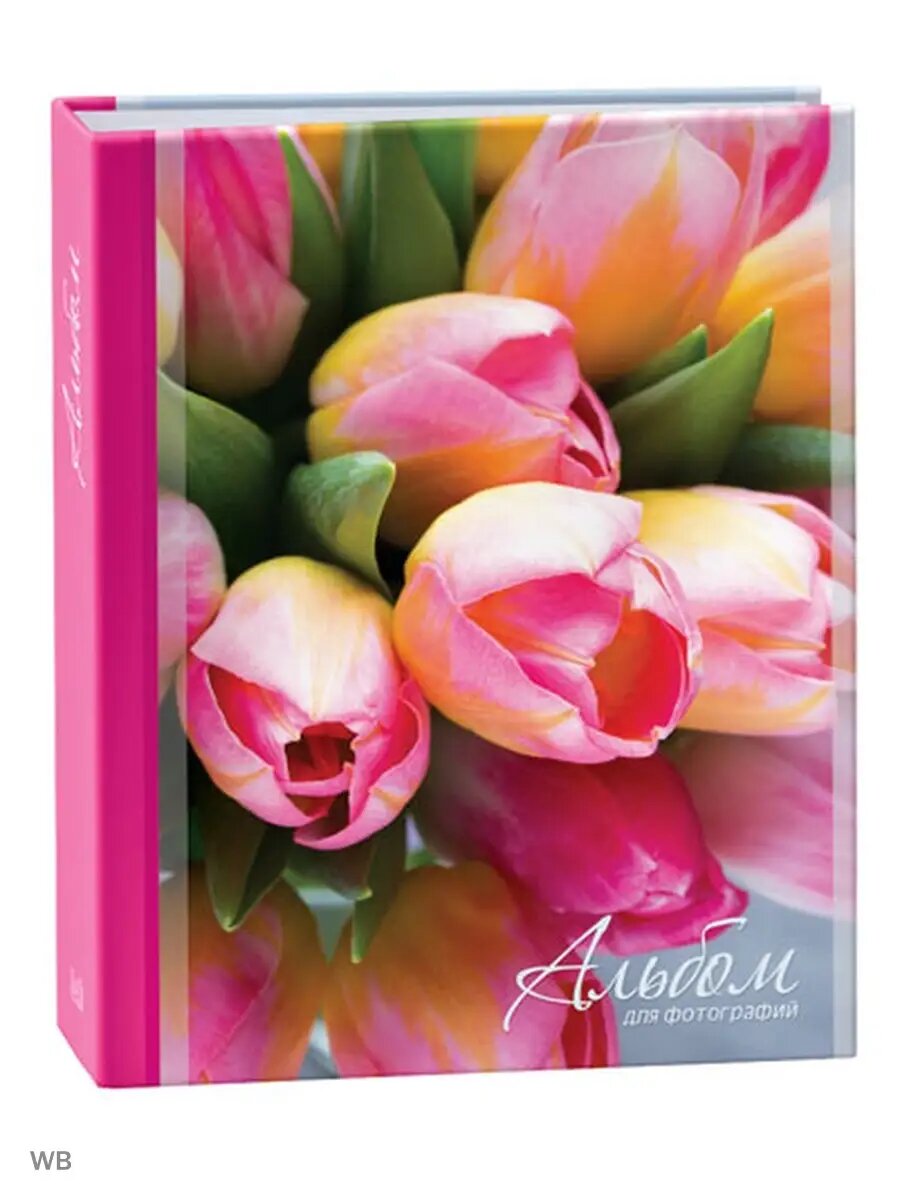Фотоальбом с цветами 10х15 на 100 фото
