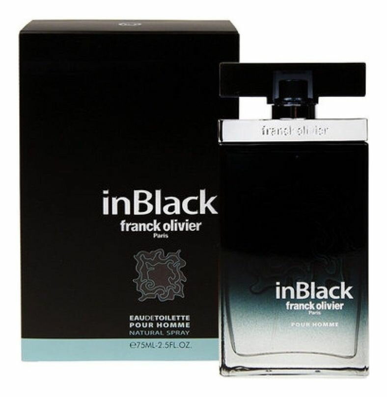 Franck Olivier, In Black Pour Homme 75 мл, Туалетная вода мужская