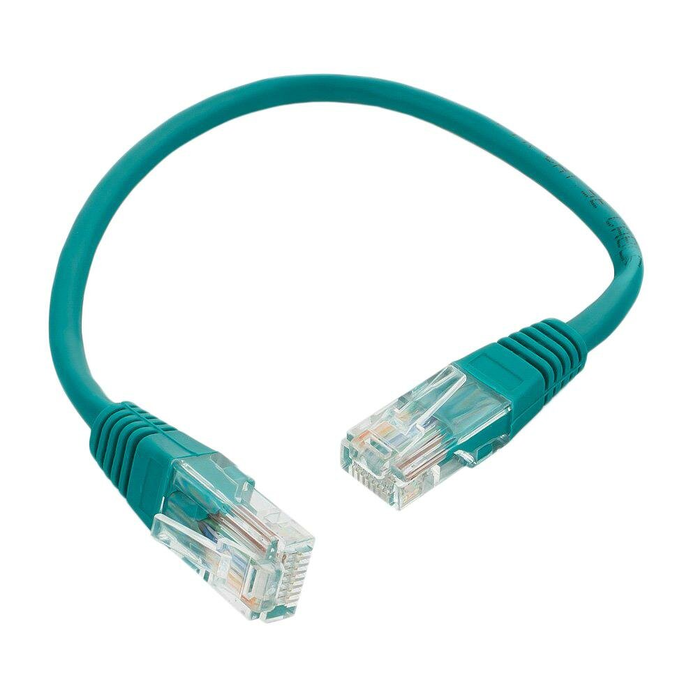 Патч-корд UTP Cablexpert кат.5e PP12-0.25M/G, 0.25м, зелёный 1124618