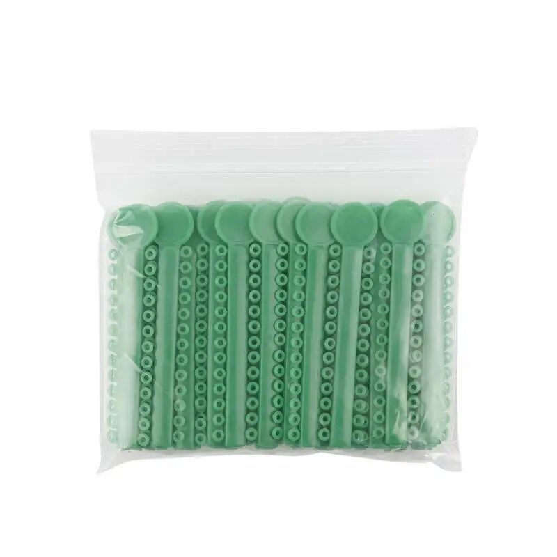 Ортодонтические лигатуры Xceldent, резиновые, 38 цветов