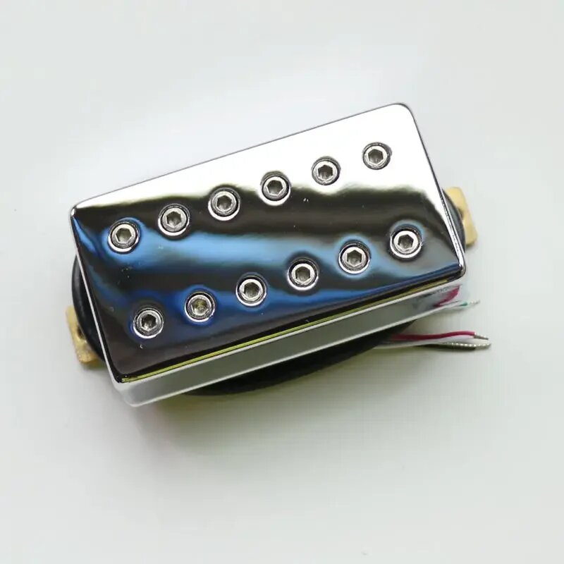 Donlis цвет слоновой кости, черный, открытый стиль, гитарный хамбакер, звукосниматель с 12 шт, шестигранные полюсы, хромированные звукосниматели LP