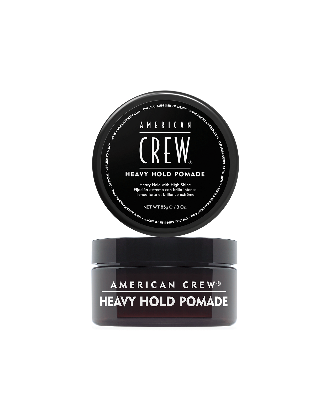 American Crew Heavy Hold Pomade - Помада сильной фиксации 85 г