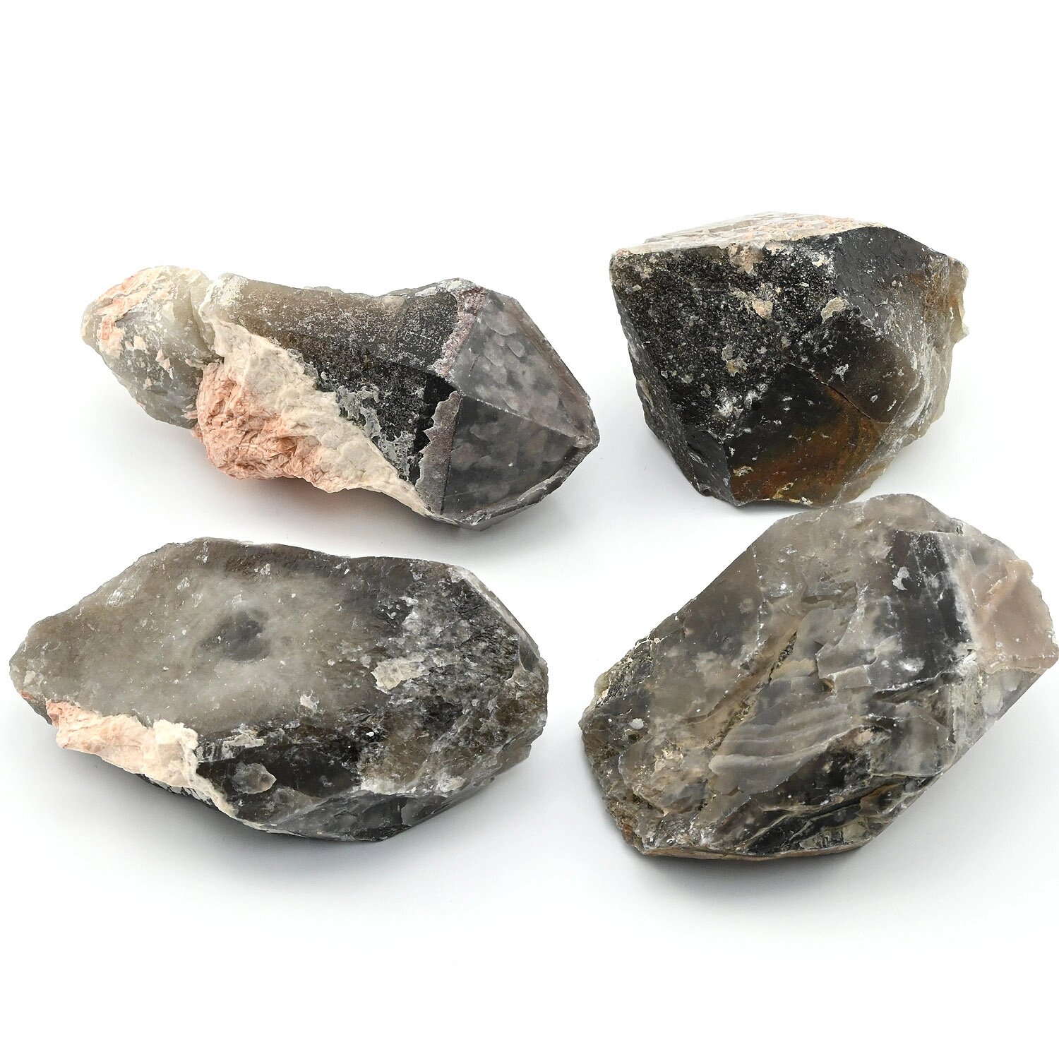 Кристалл раухтопаза (дымчатого кварца) 70*50*37мм, 200-239г .