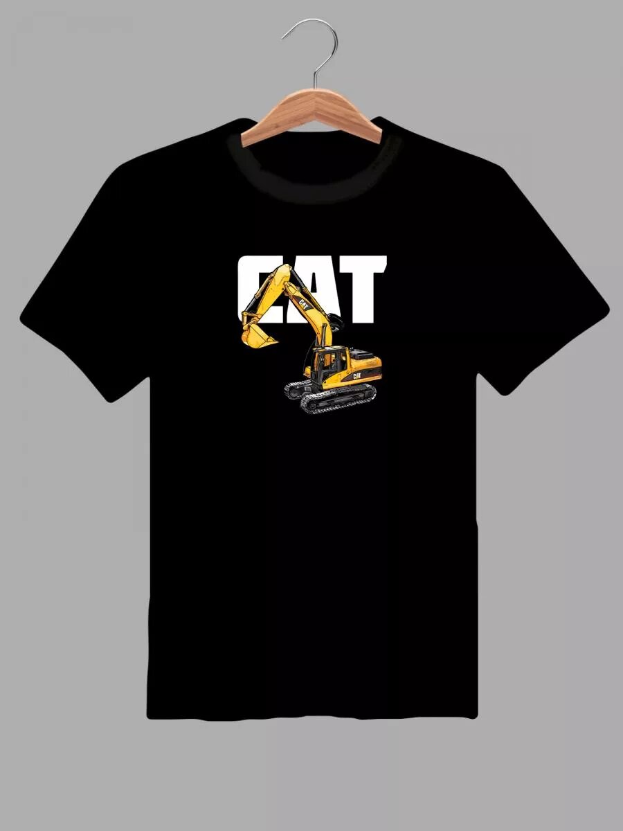 Футболка cat экскаватор