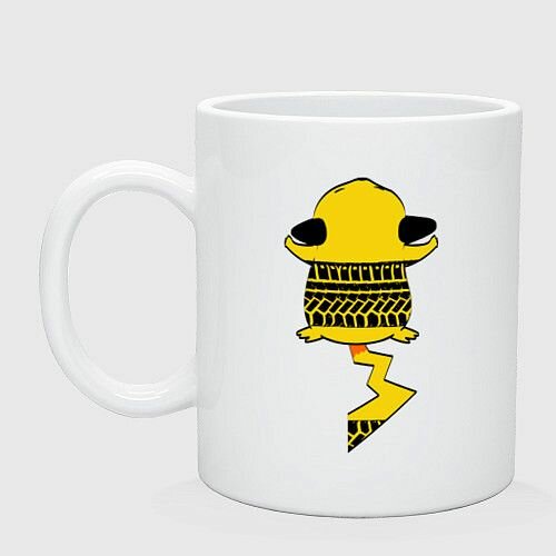 Pikachu crushed Керамическая кружка