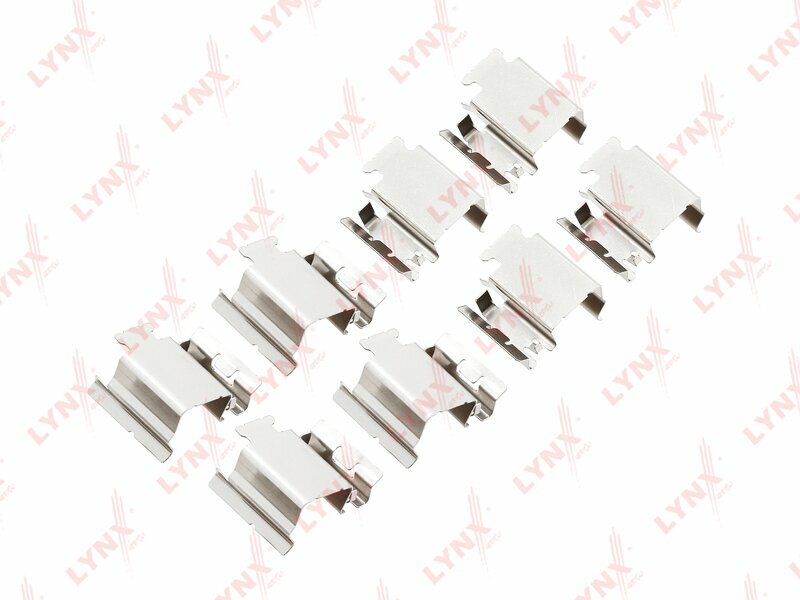 Ремкомплект для установки тормозных колодок дискового тормоза LYNXauto BC-8218