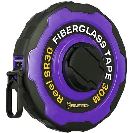 Рулетка Ermenrich Reel SR30, фиолетовый