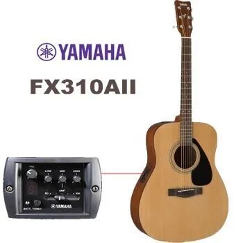Yamaha Электроакустическая гитара Yamaha FX 6-струнная, корпус Меранти, Махагони 4/4